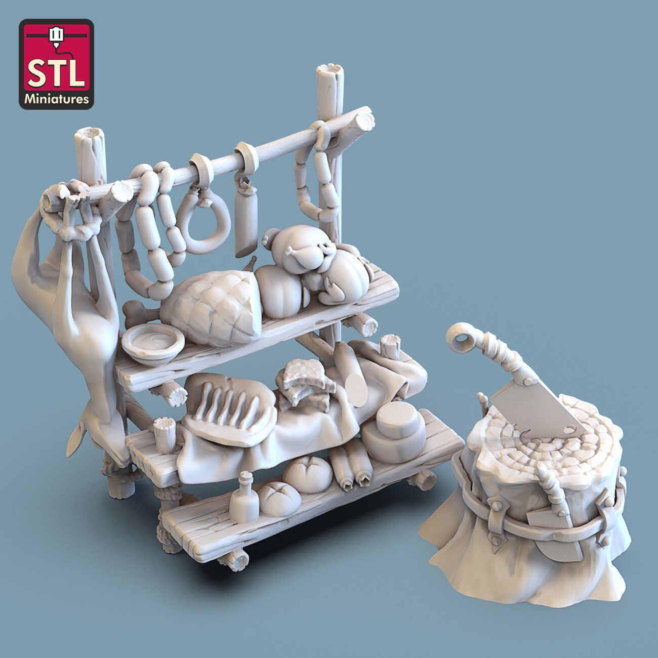 Fantasy Props the Butcher Set Dungeons and Dragons | Etsy