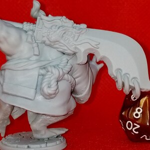 Hikimoto, the Hikiga Bruiser, Ogre Frog Samurai Dungeons and Dragons ...