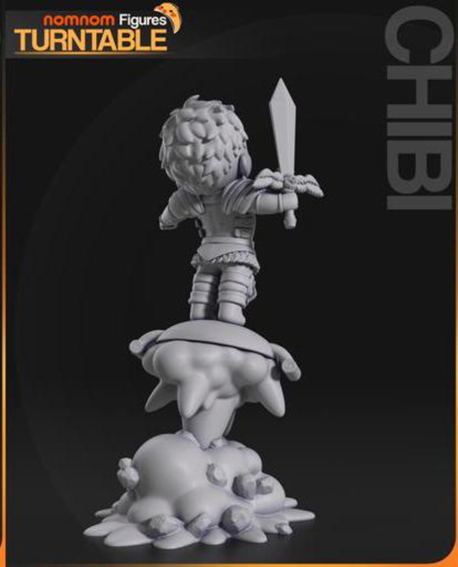 Chibi Laios Touden the From Anime Delicious in Dungeon Meshi Printed ...