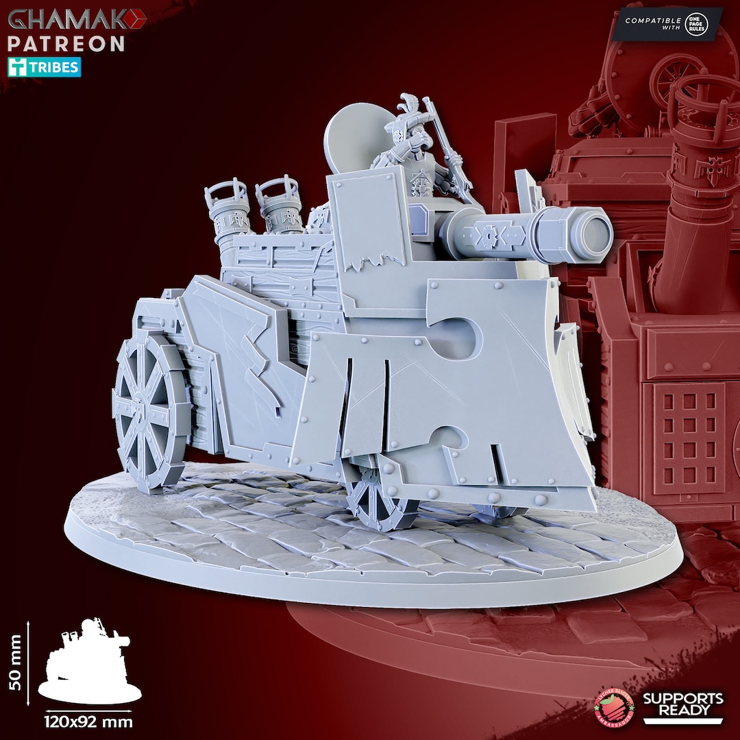 Empire Steampunk Tank | D&D | Pathfinder | Table Top Gaming| War Gaming ...