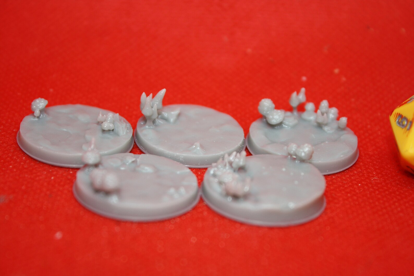 25mm/28mm/32mm Bases Mushroom Bases Dungeons and Dragons Dnd - Etsy