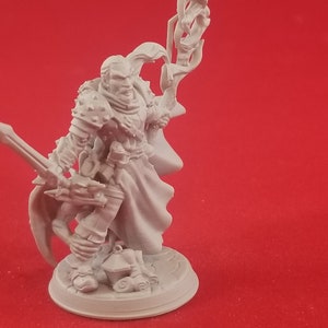 Wappellious Spellbrush, Wizard Resin Miniature for D&D Dungeons and ...