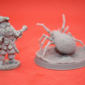 Giant Spiders Set of 5 --rangers of Shadow Deep Miniature NPC Dungeons ...