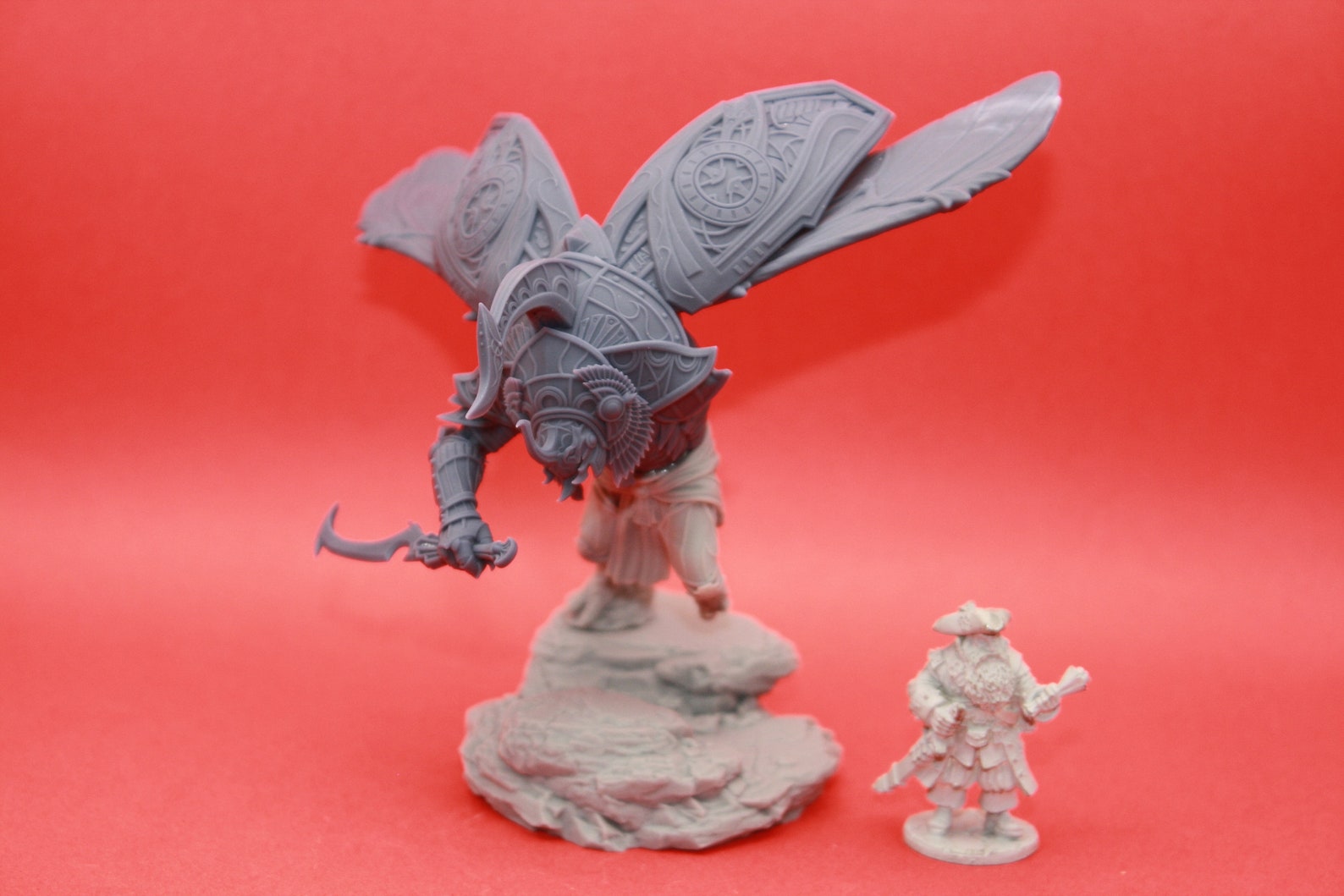 Golden Scarab Empire of Sands 3D Printed Fantasy Miniature - Etsy