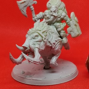 Gino, the Brewmaster (mounted), Dwarf Hero Resin Miniature - for D&D ...