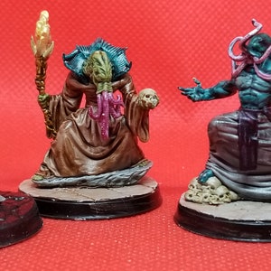 Illithid Mindflayers - Resin Miniatures - Dnd - Dungeons and Dragons ...