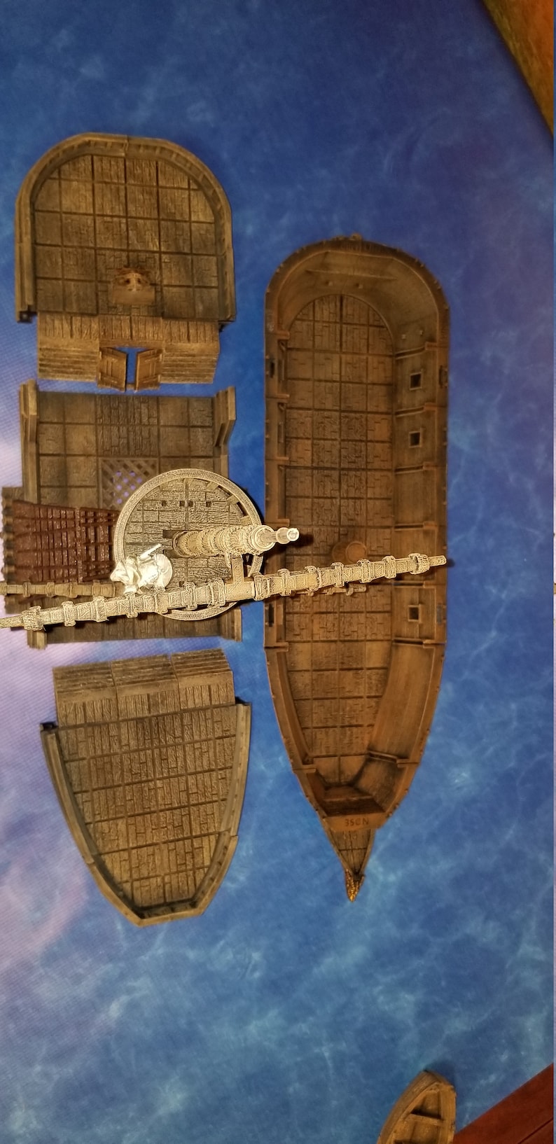 Huge Basic Galleon Ship for 28mm Gaming Ghosts of Saltmarsh - Etsy UK