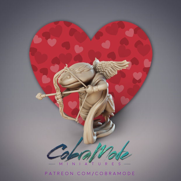 Cupid Hanzaki • 32mm Valentine's Day • Display Piece • RPG • Pathfinder ...