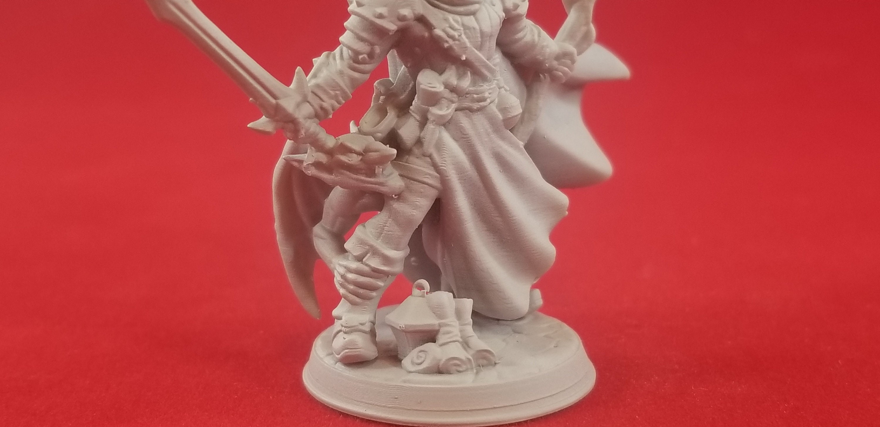 Wappellious Spellbrush Wizard Resin Miniature for D&D | Etsy