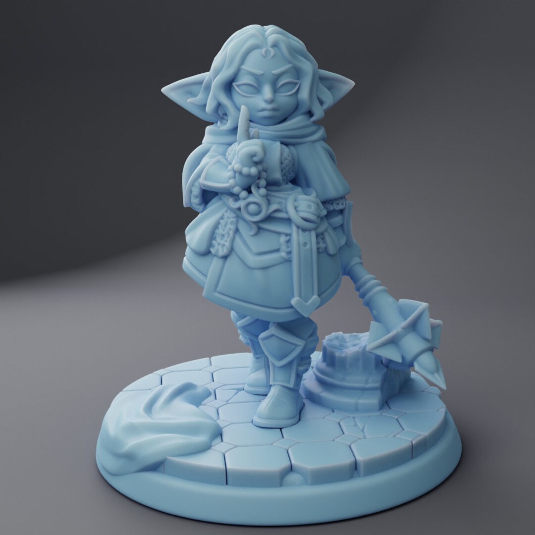Holly Goblin Cleric 32mm/75mm Dungeon and Dragons Pathfinder - Etsy