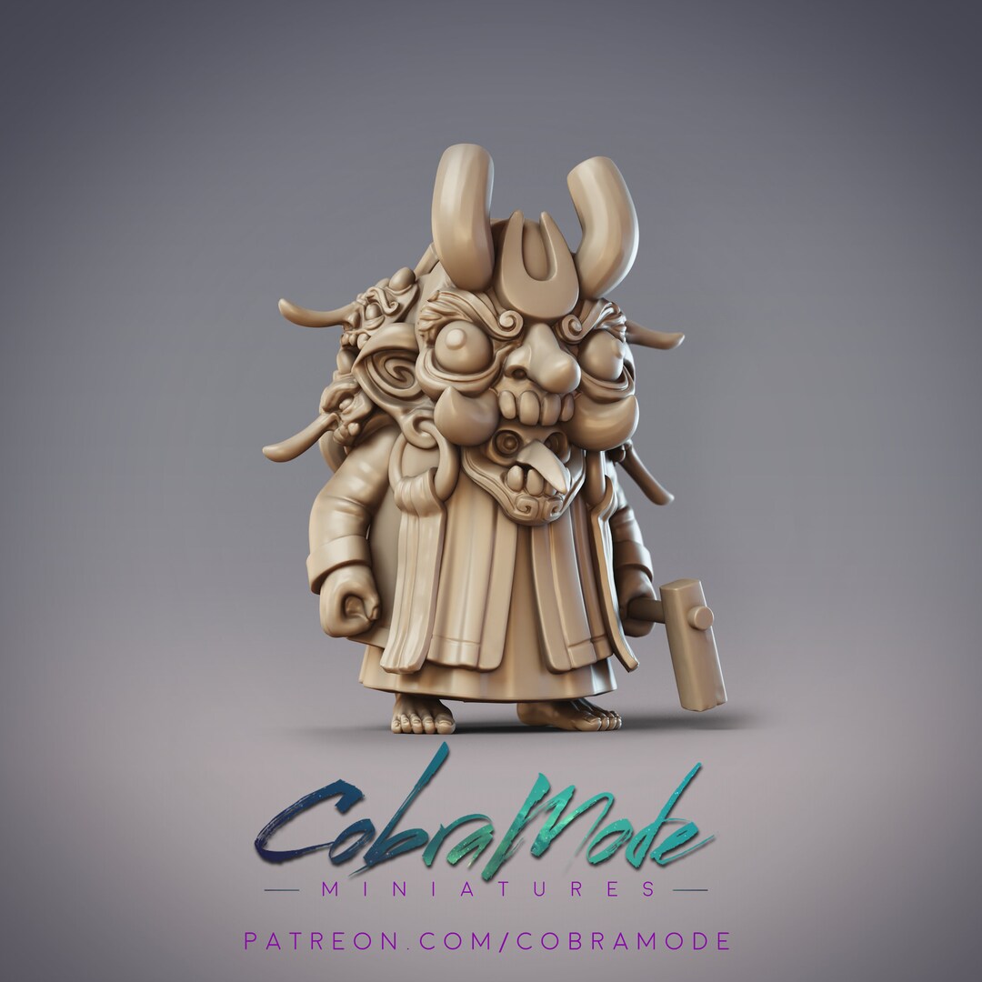 Kotenbo - Daitengu Outlaw, Dungeons and Dragons/ RPG /resin Miniature ...