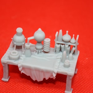 Fantasy Props Alchemist Lab Dungeons and Dragons, Pathfinder, Tabletop ...