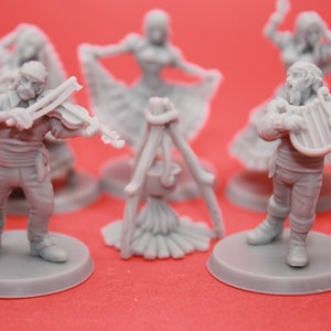 Gypsy Caravan Wagon and Gypsies Tale of Two Cities 28mm (dnd, Dungeons ...