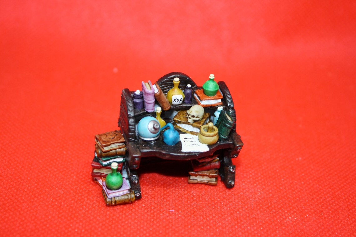 Fantasy Props Alchemists Table Set Dungeons and Dragons - Etsy