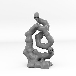 Skeleton Portal With Spirit Effect for Dungeons and Dragons, Pathfinder ...