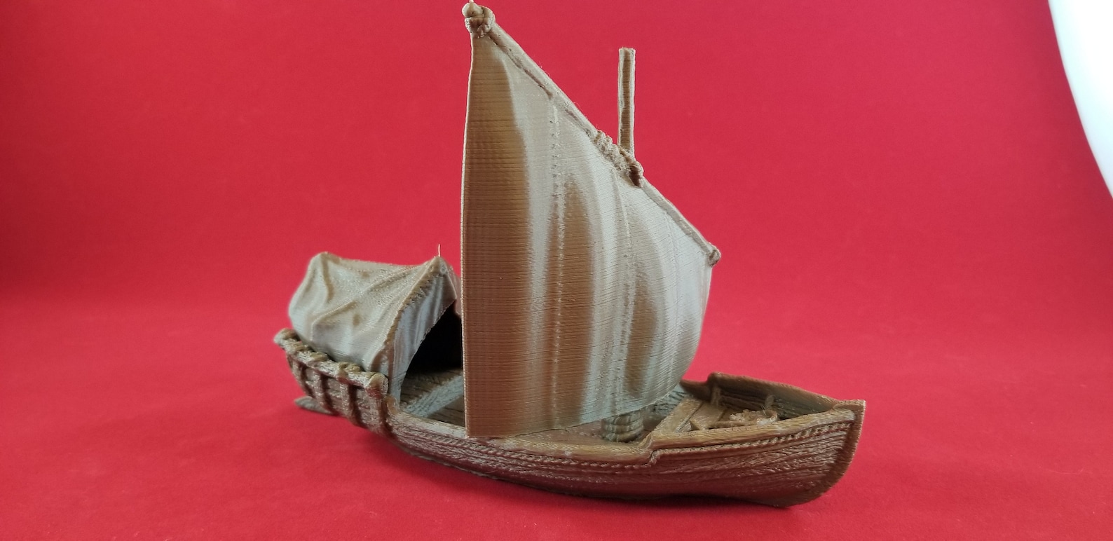 Modular Skiff Boat/ship Dnd Boat Wargames Tabletop Scenery 3D Printed ...