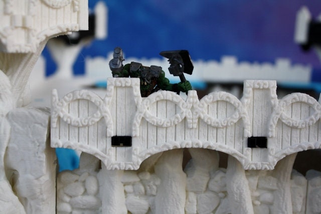 Elf Outpost Fort Wargames Tabletop Scenery 3D Printed - Etsy