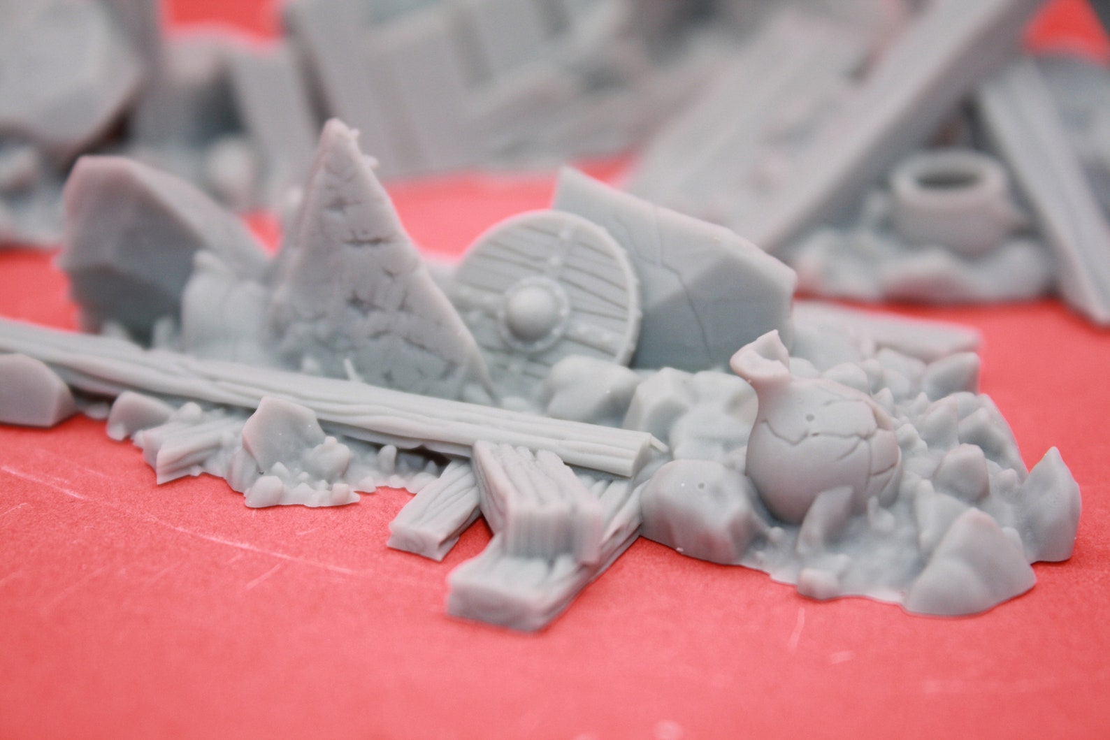 Urban Rubble Piles Set of 6 Dungeons and Dragons, Frostgrave,pathfinder ...