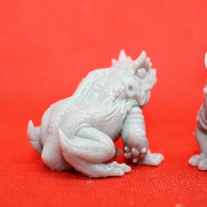 28mm Slurk Miniatures Set of 2 Giant Frogs for Dungeons and Dragons ...