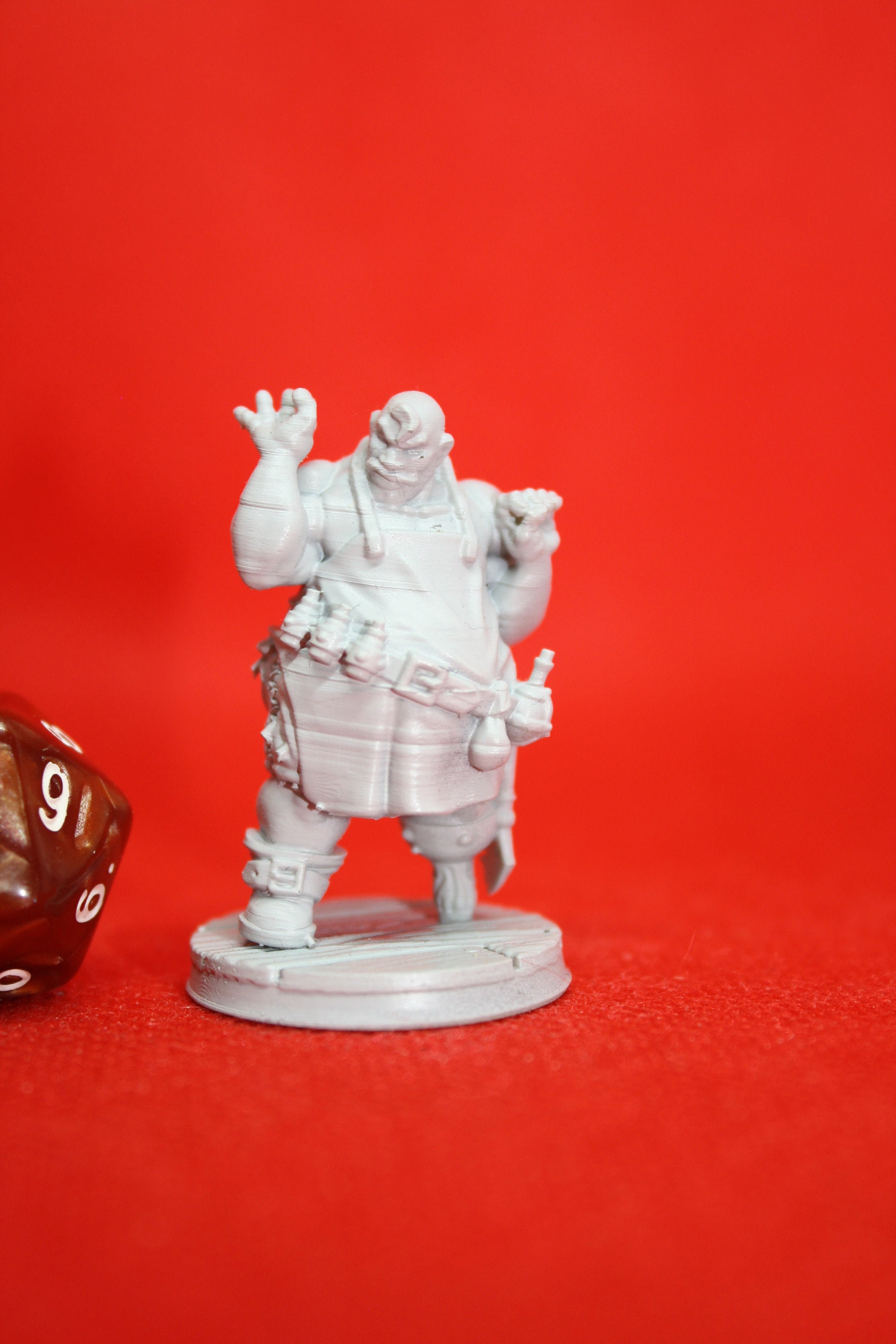 The Fat Cook Resin NPC 32mm Miniature for D&D Dungeons and - Etsy Australia