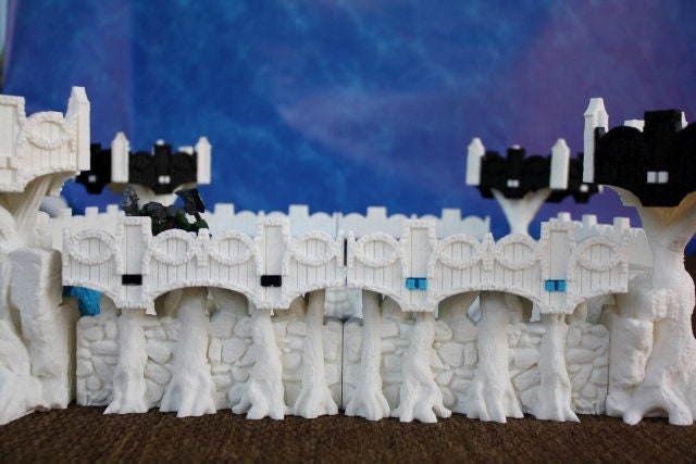 Elf Outpost Fort Wargames Tabletop Scenery 3D Printed - Etsy