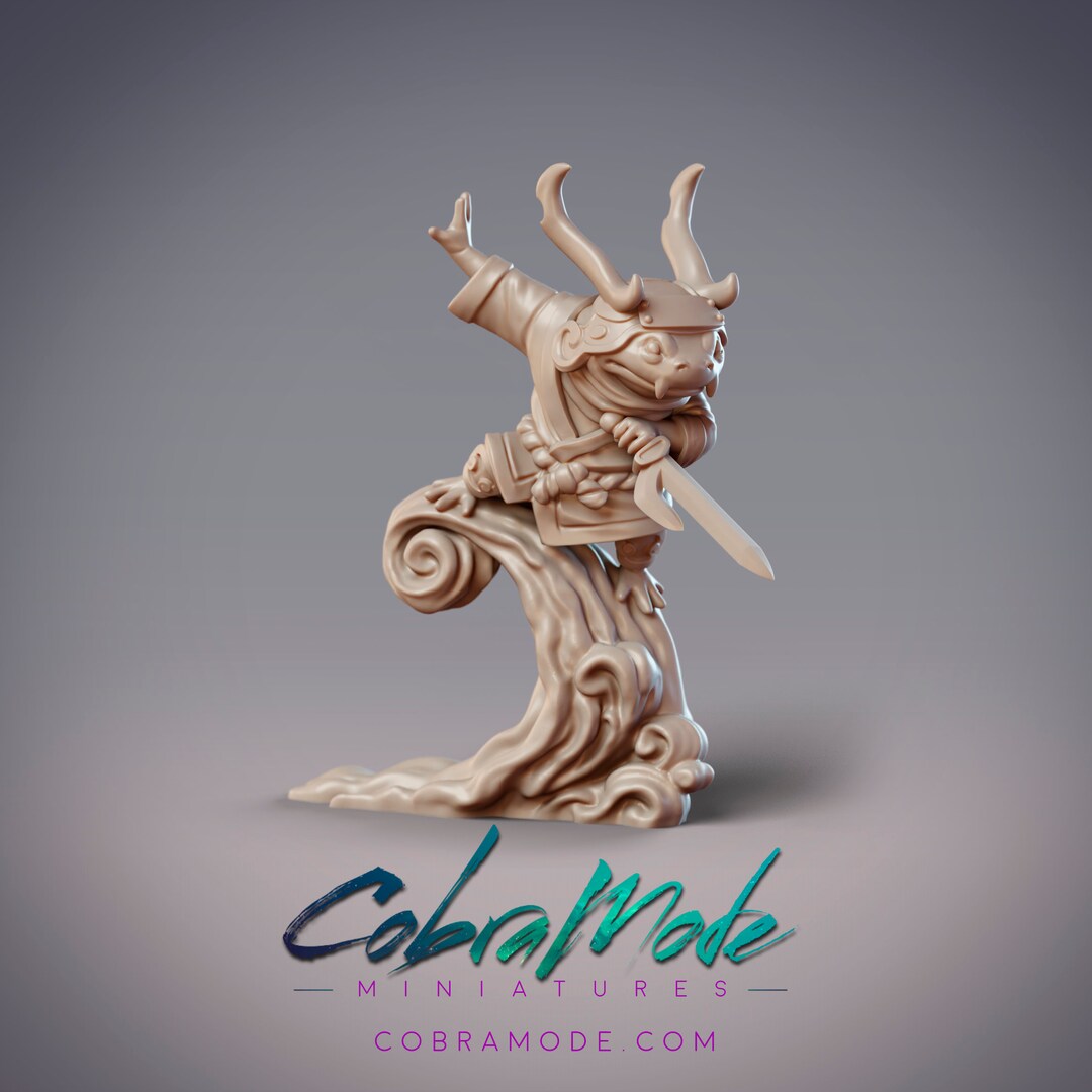 Hanshiro - Hanzaki Ninja , Salamander Frog Samurai Dungeons and Dragons ...