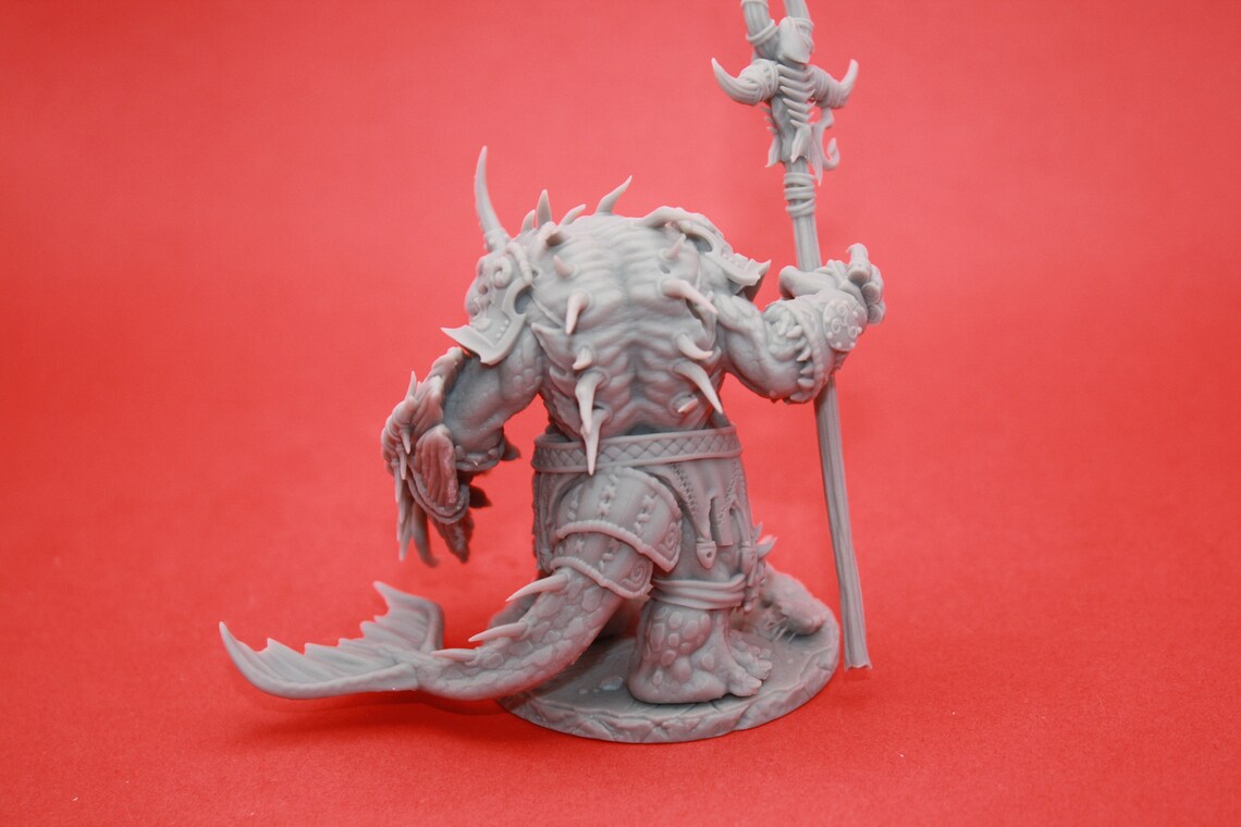 Odoben Walrusfolk Archvillain Games 3D Printed Resin - Etsy