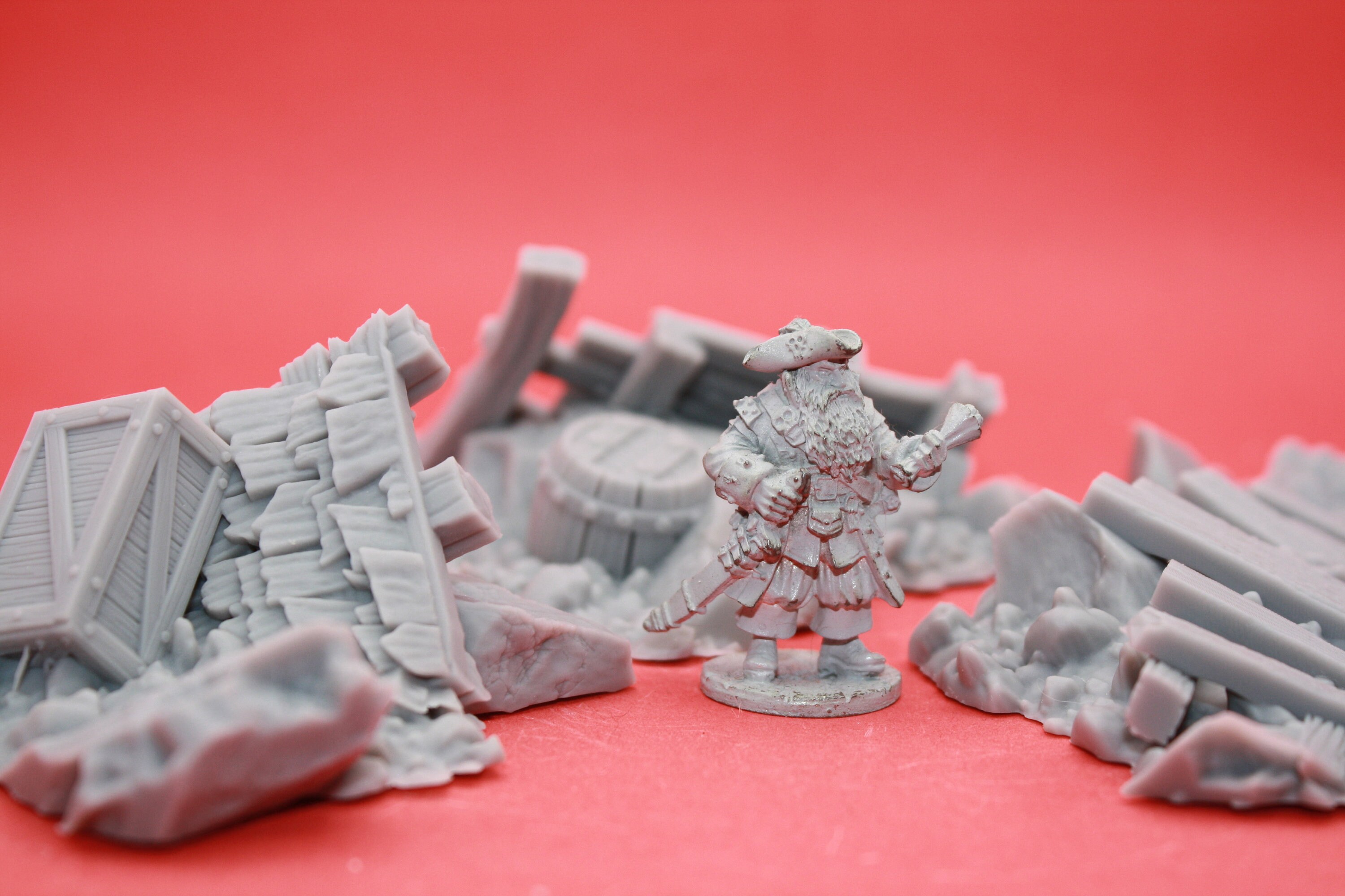 Urban Rubble Piles Set of 6 Dungeons and Dragons, Frostgrave,pathfinder ...