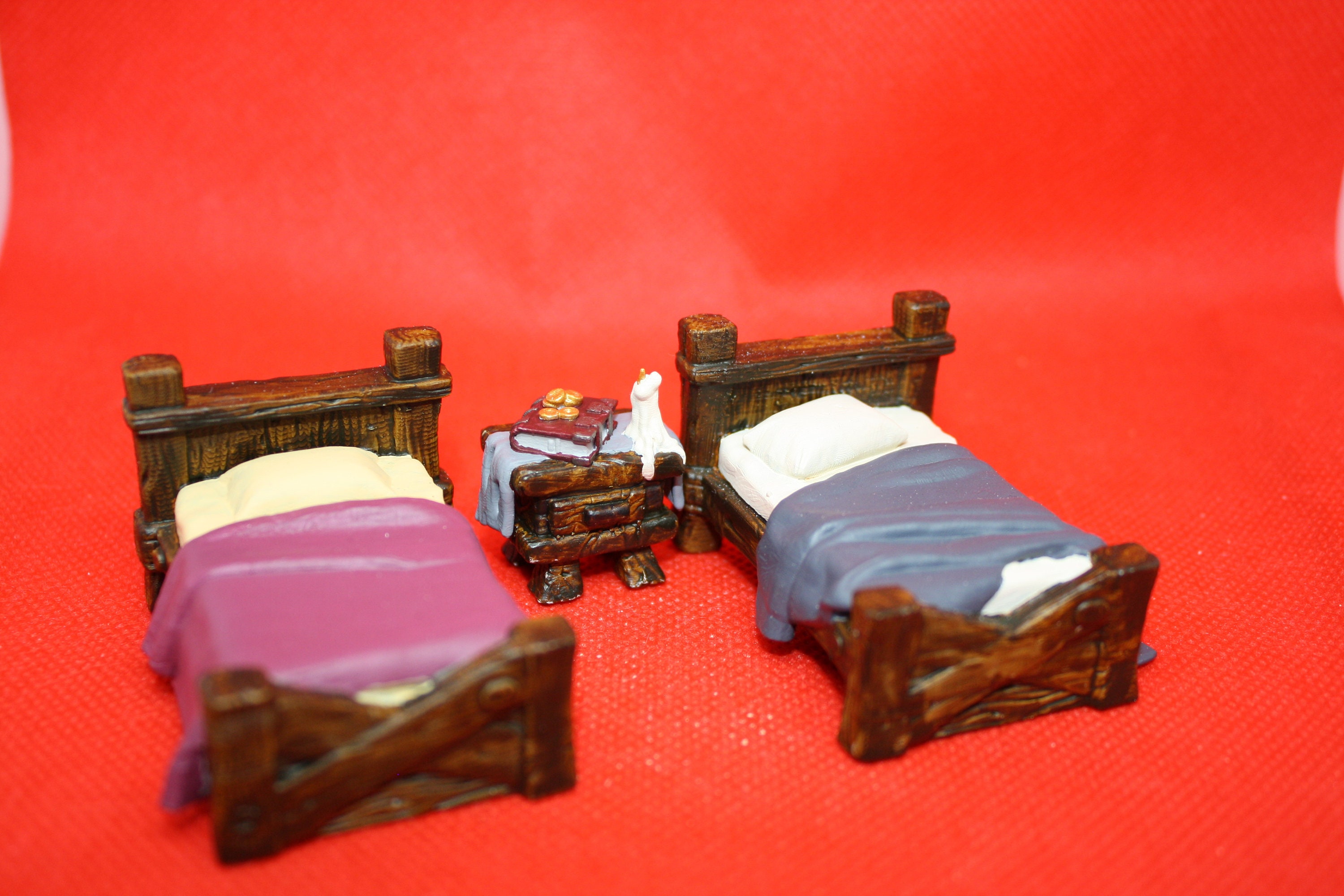 Bedroom Set Dungeons and Dragons Pathfinder Tabletop Gaming | Etsy