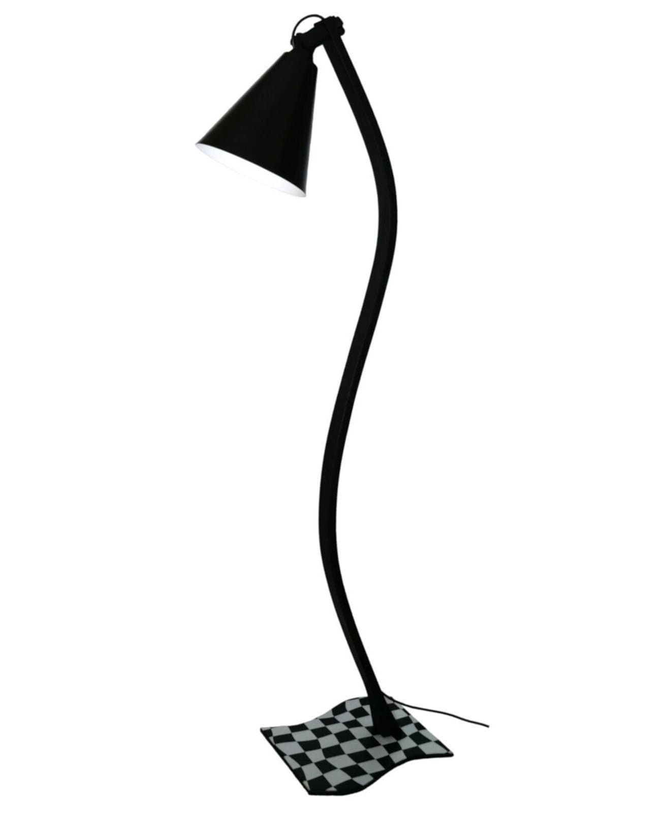 Bella Full Black Floor Standing Handmade Lamp, Modern Classsic Style ...