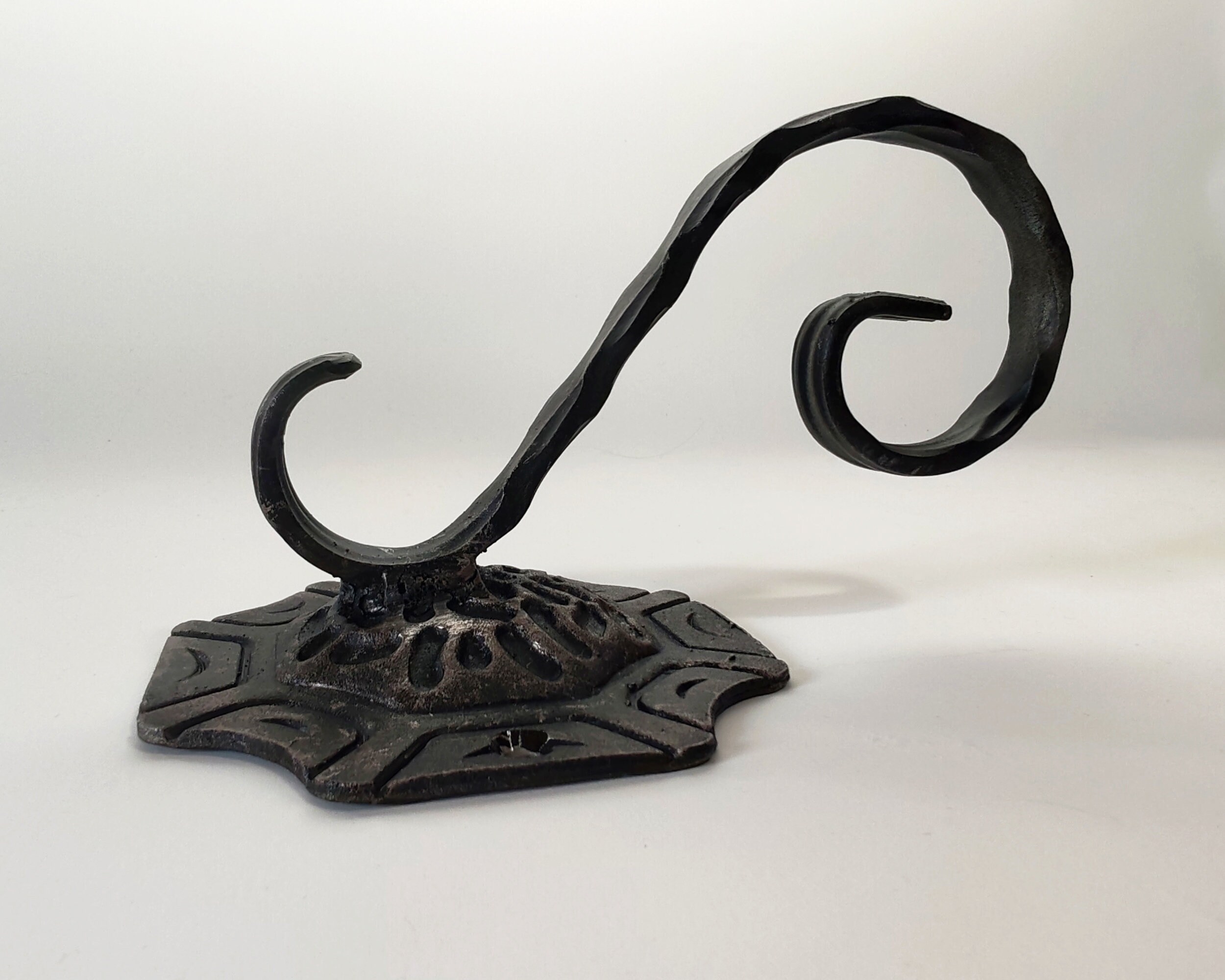 Handcrafted Wrought Iron Hook - Etsy