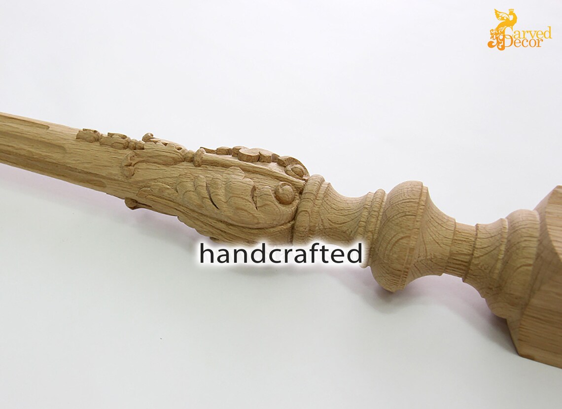 Baroque Wooden Baluster Acanthus Staircase Banister Wholesale | Etsy