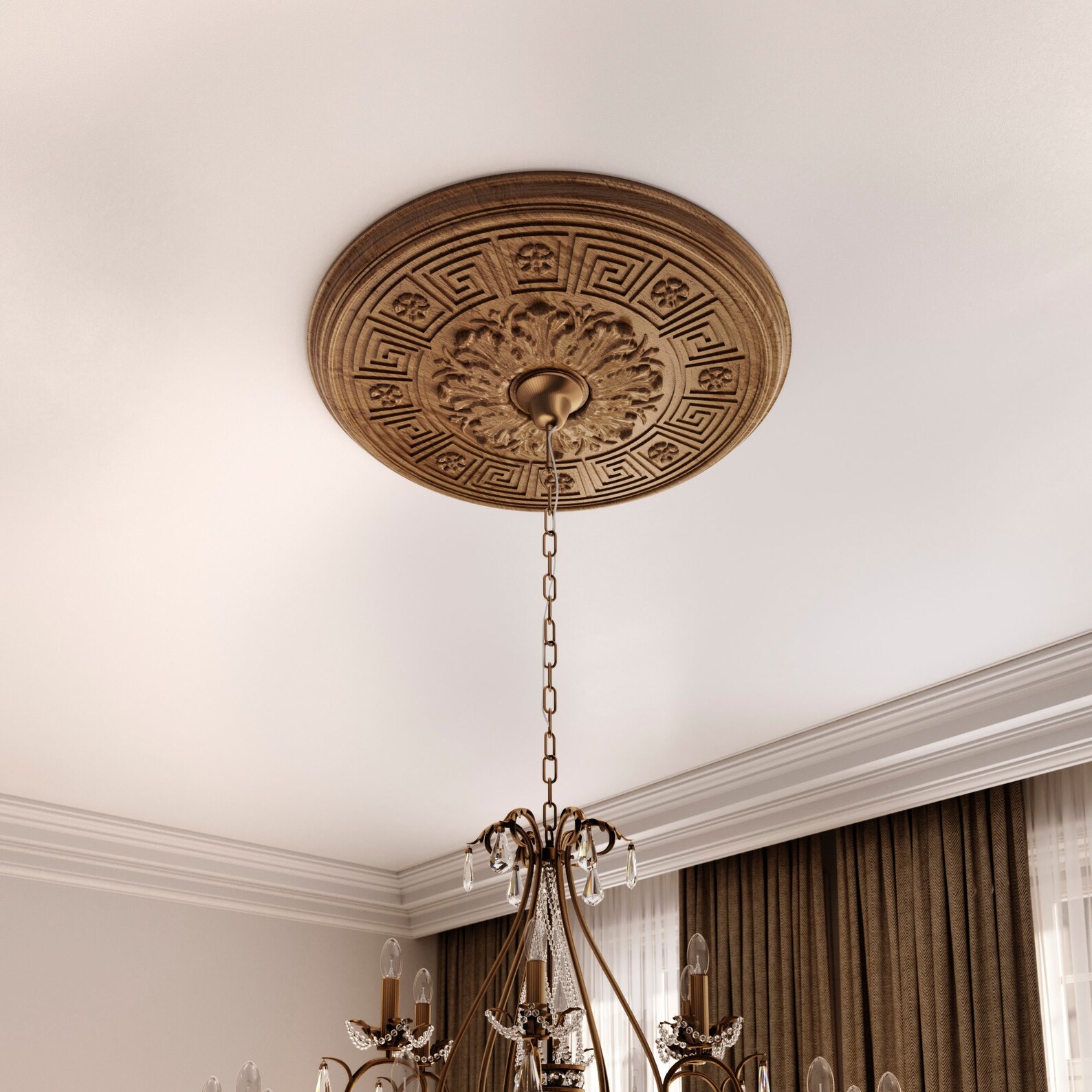 Large Antique Ceiling Medallion Carved Wood Rosette Wholesale - Etsy