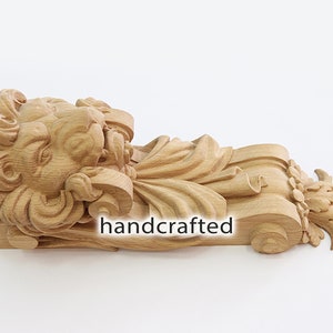 Carved Lion Head Corbels 2 Pc, Decorative Wood Carving Corbels - Etsy UK