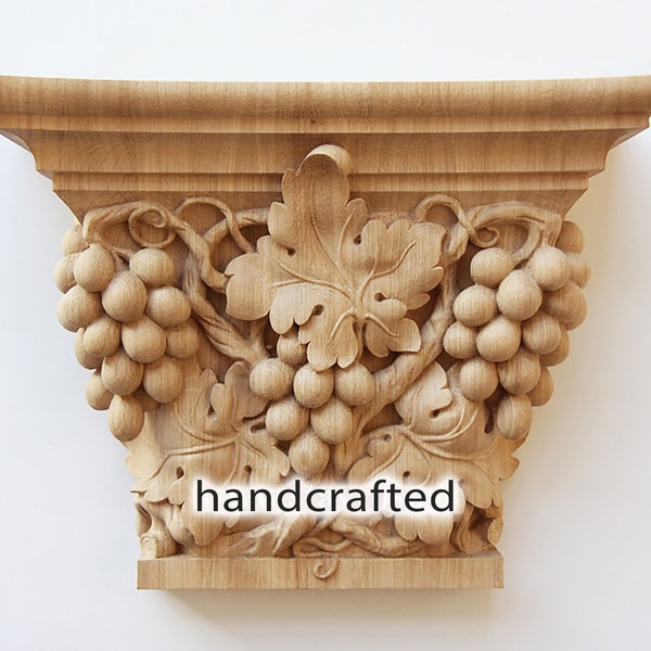 Carved Wooden Grapes - Etsy UK