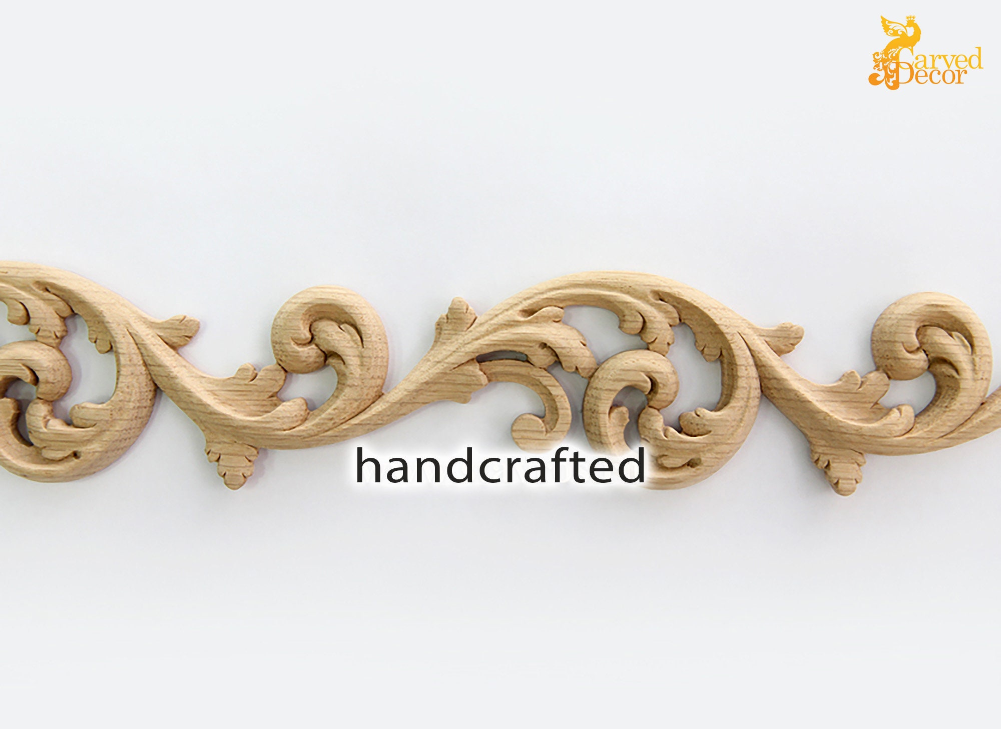 Carved Moulding Decoration Ornamental Molding Trim 78 - Etsy