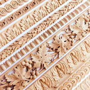 Decorative Wood Trim Moldings – Ornate Hardwood Mouldings for Walls ...