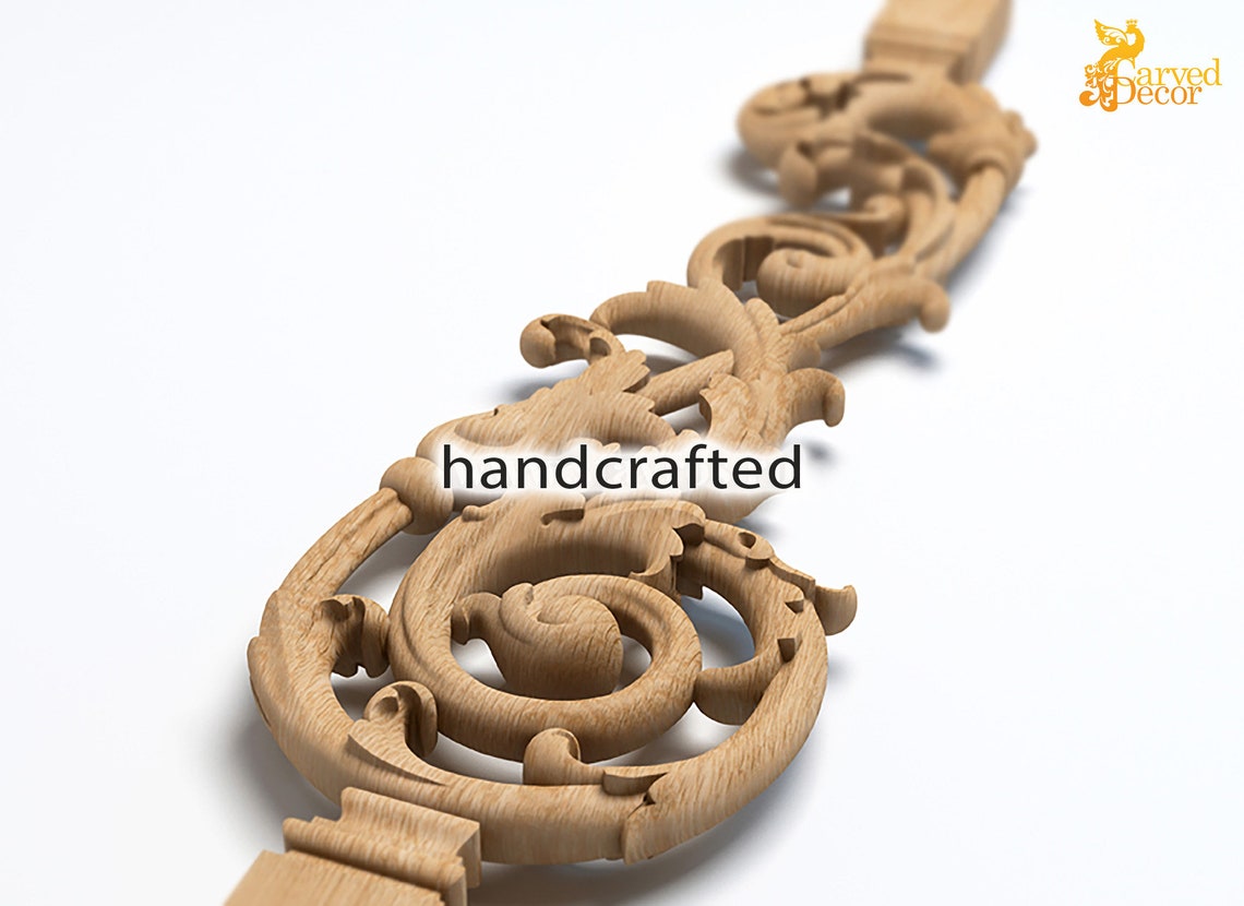 Carved Wide Balusters for Staircase Unique Design Stair - Etsy