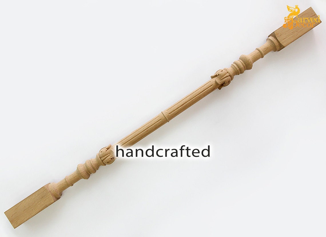 Hand carved classic baluster Interior staircase spindle | Etsy