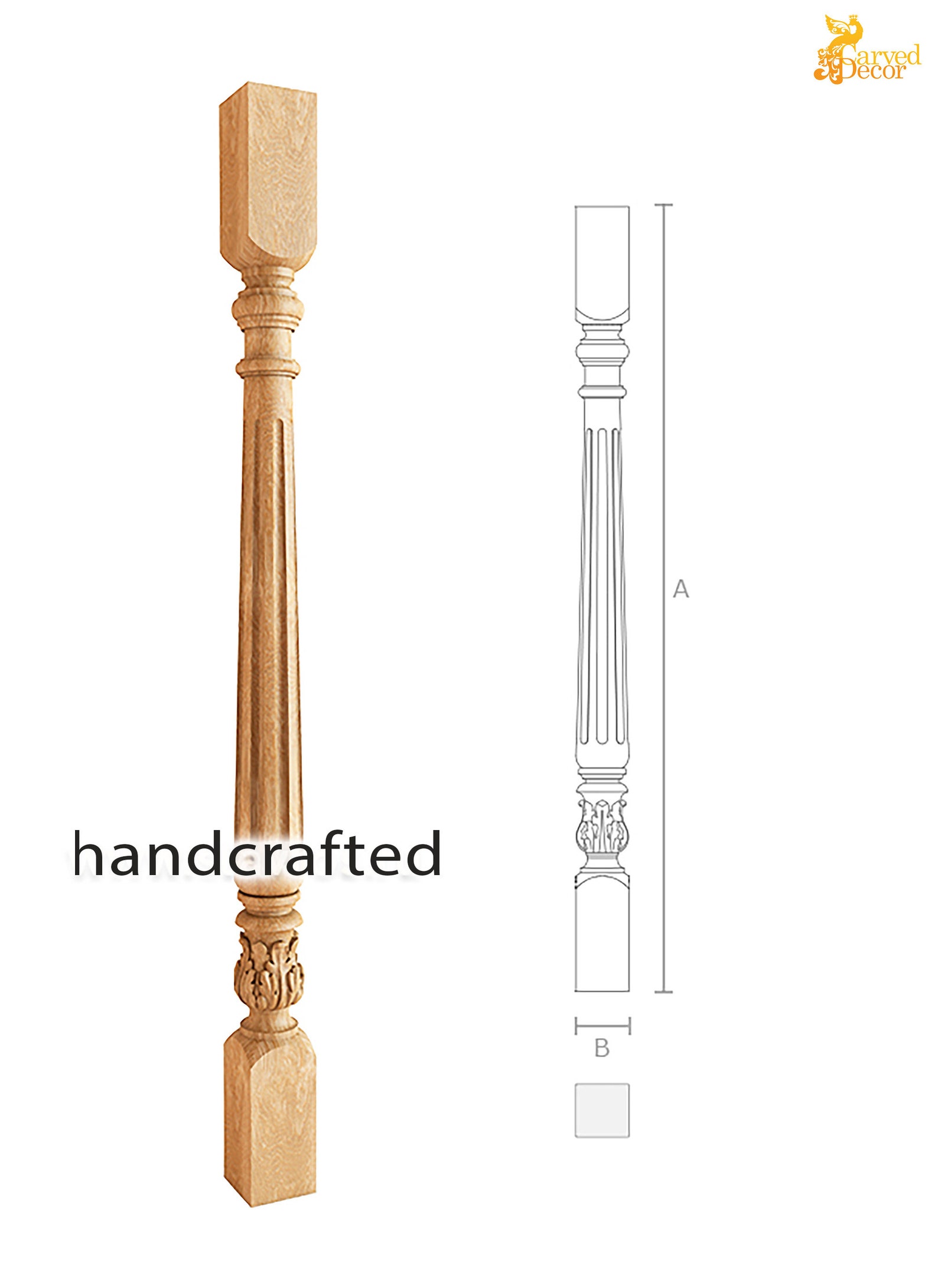 Craftsman Stair Balusters in Early American Style - Etsy