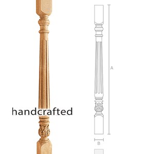 Craftsman Stair Balusters in Early American Style - Etsy