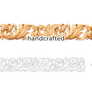 Wood Trim Moulding Baroque Style 78 - Etsy