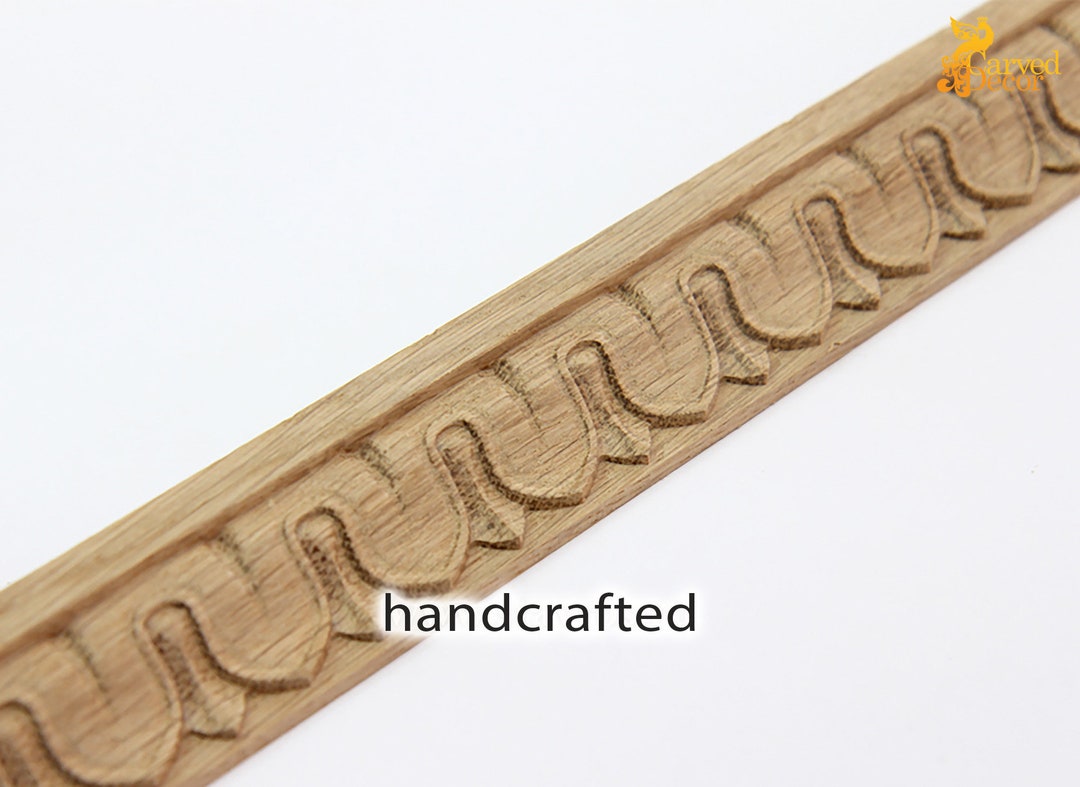 Decorative Wood Molding 78, Neoclassical Unpainted Moulding Trim - Etsy