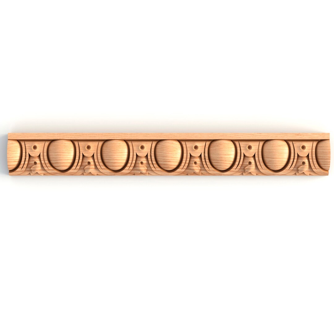 Greek Style Carved Moulding 78", Egg and Dart Ornament Molding Trim - Etsy