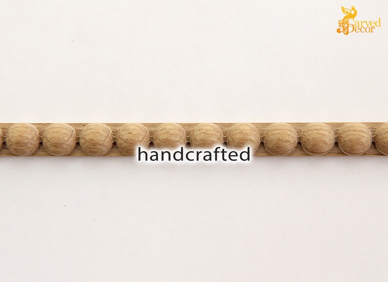 Decorative Moulding Wood Trim From Oak Wooden Beads Interior - Etsy
