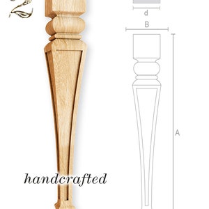 Wooden Designer Coffee Table Legs - Etsy