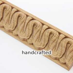 Classical Carved Molding Trim From Oak 78 - Etsy