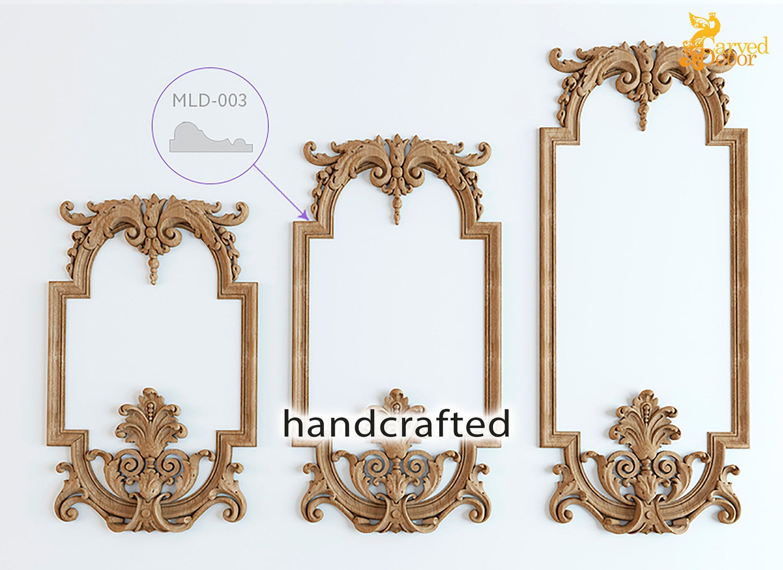 Wood Applique for Doors - Etsy