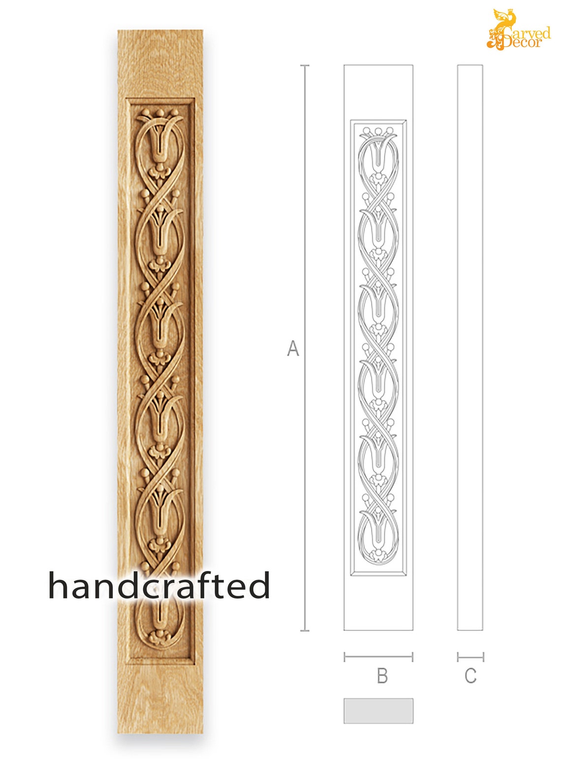 Creative Craftsman Stair Wood Balusters | Etsy