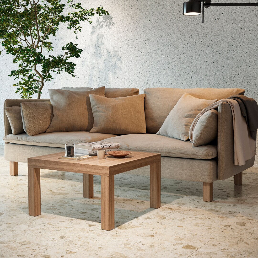 Block Furniture Legs Square Geometric From Oak for Dressers and Chests ...